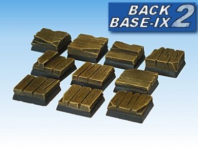 Timber - Square Base – Back 2 Base-ix Wargaming Products
