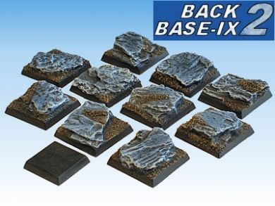 Slate - Square Base – Back 2 Base-ix Wargaming Products
