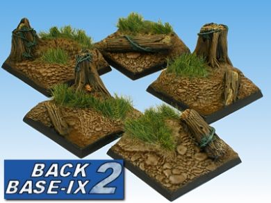 Forest - Square Base – Back 2 Base-ix Wargaming Products