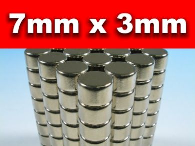 Rare Earth Magnets: 7mm x 3mm – Back 2 Base-ix Wargaming Products