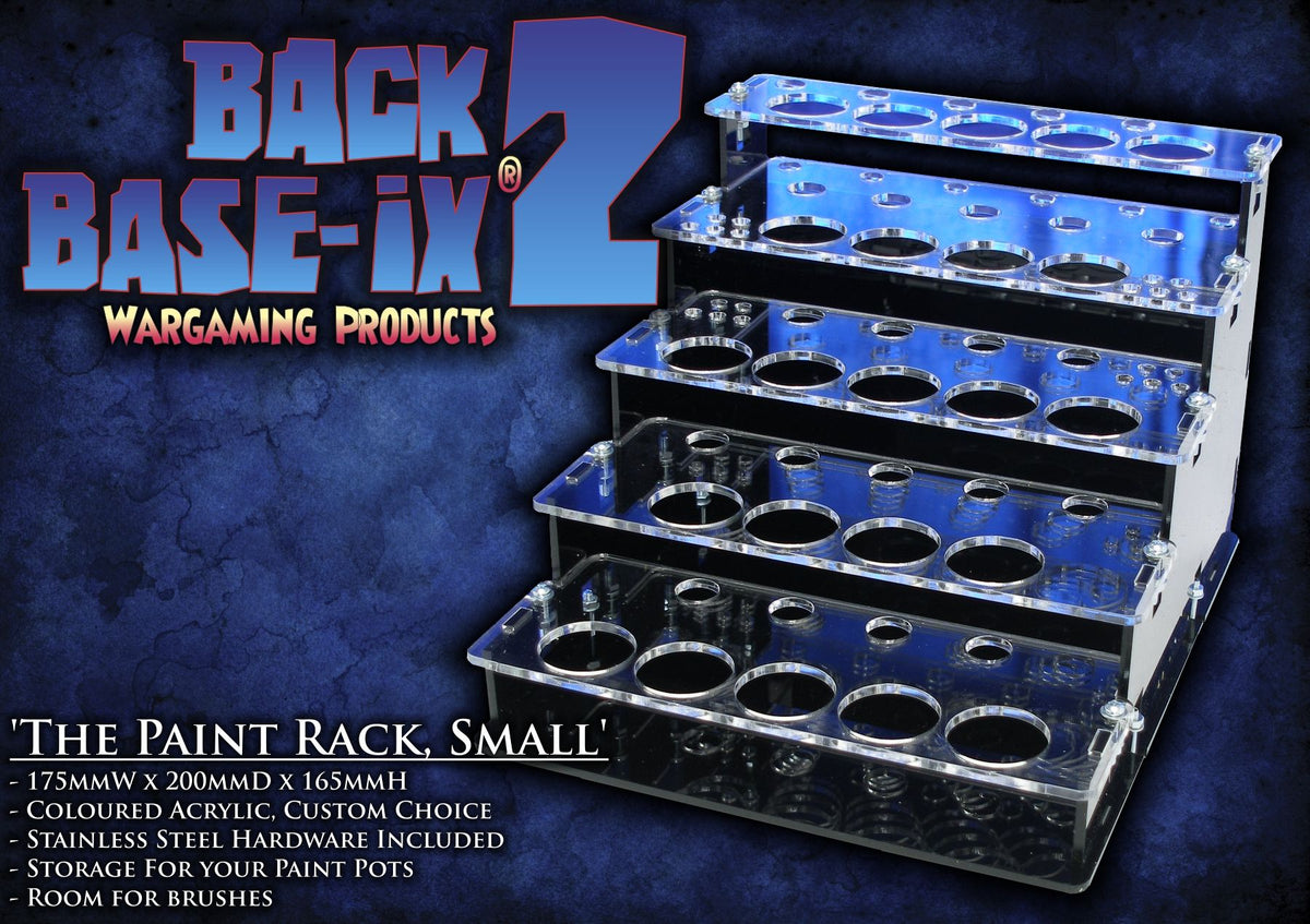 The Rack: Straight Section, All Paint, Small Acrylic – Back 2 Base-ix ...