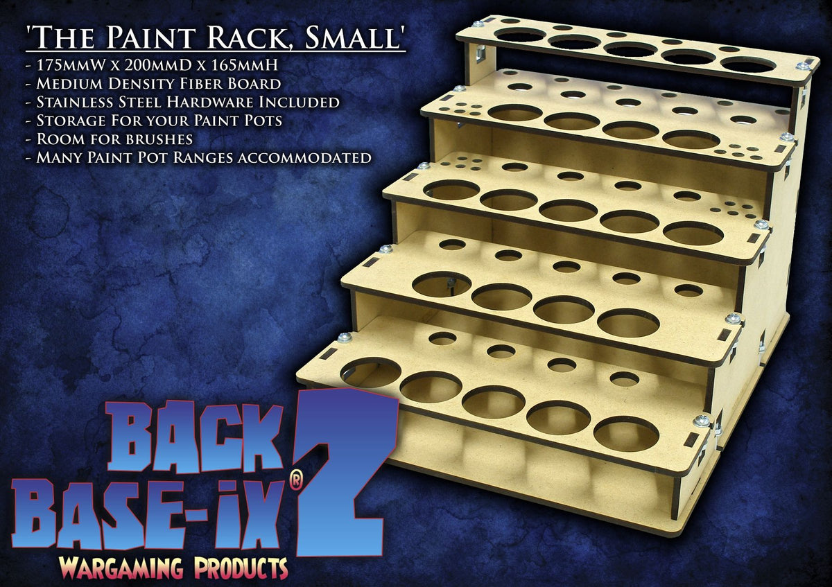 The Rack: Straight Section, All Paint, Small MDF – Back 2 Base-ix ...